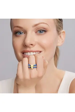 Lagos Meridian X Stacking Ring Set