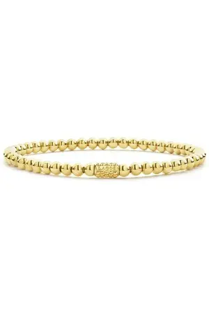 Lagos Caviar 18k Bead Bracelet - Gold