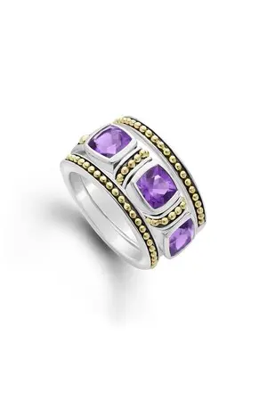 Lagos Amethyst Rings