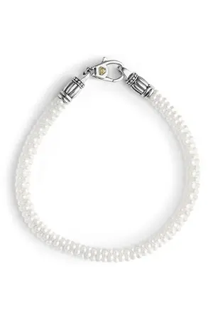 Lagos Caviar Ceramic Beaded Bracelet