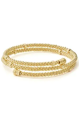 Lagos Caviar 18k Wrap Bracelet