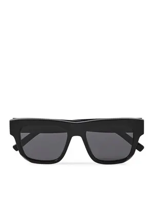 Givenchy Givenchy - GV Day Square-Frame Acetate Sunglasses - Men - Black Black