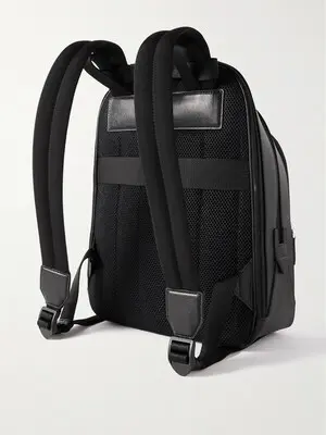 Montblanc Sartorial Medium Cross-grain Leather Backpack
