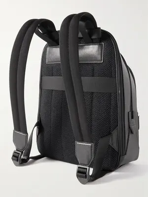 MONTBLANC Sartorial Medium Cross-grain Leather Backpack