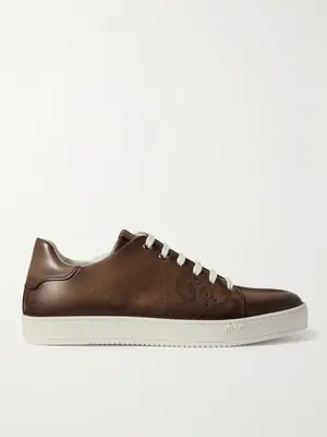 Berluti Perforated Shoes For Men