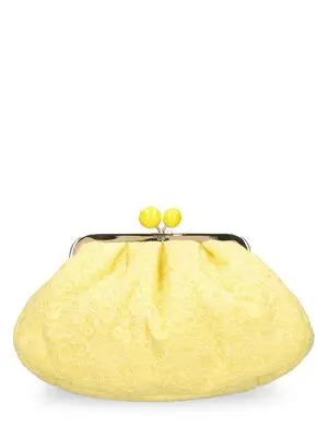 Max Mara Pasticcino Hommage À La France Clutch - Citron
