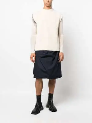 JIL SANDER Knitted Sleeveless Vest
