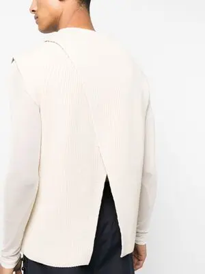 JIL SANDER Knitted Sleeveless Vest