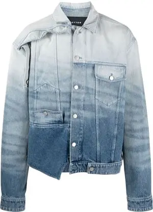 BOTTER Whiskering-effect Denim Jacket