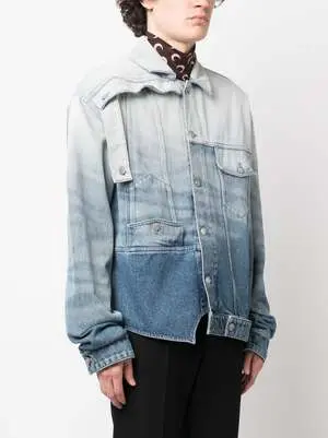 BOTTER Whiskering-effect Denim Jacket