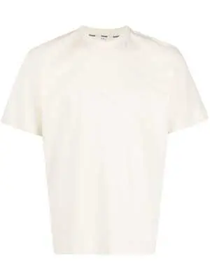 Sunnei Logo-print Cotton T-shirt - Neutrals