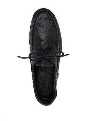 Paraboot Snakeskin-effect Calf-leather Loafers - Black