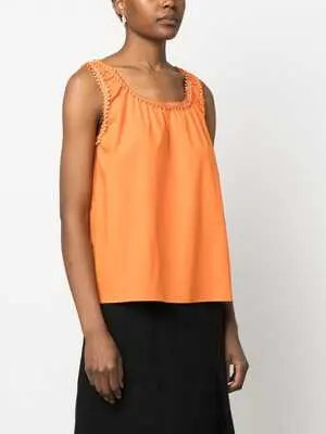 Moschino Embellished-trim Tank Top
