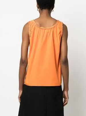 Moschino Embellished-trim Tank Top