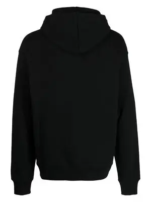 ICECREAM Running Dog Rib-trimmed Hoodie