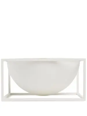 AUDO Kubus Centerpiece Bowl - White