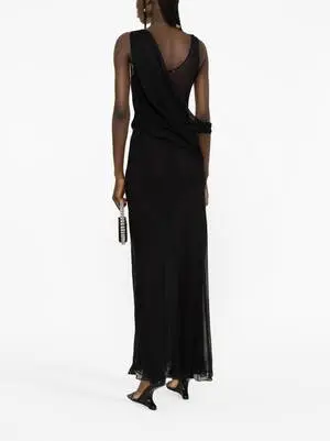 Christopher Esber Draped Silk Dress
