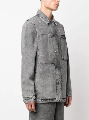 A-COLD-WALL* Logo-print Denim Jacket