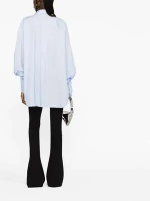 Attico Diana Long-sleeve Shirt - Blue