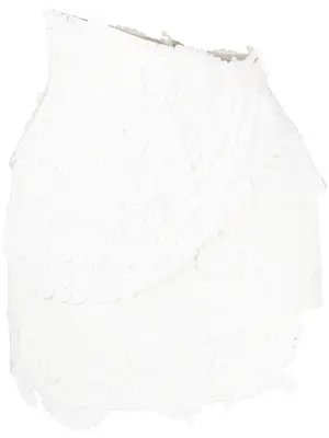 Zimmermann Tama Filigree Skirt - White