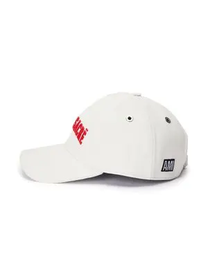 AMI Paris Coeur Sacré Embroidered Cap