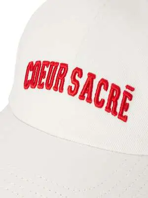 AMI Paris Coeur Sacré Embroidered Cap