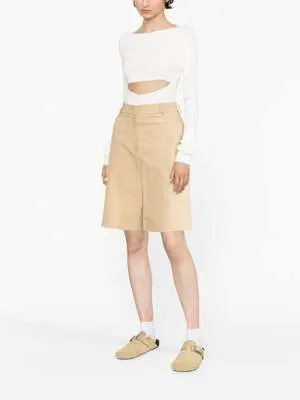 LOW CLASSIC Cut-out Detail Long-sleeve Top