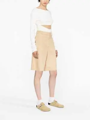 LOW CLASSIC Cut-out Detail Long-sleeve Top