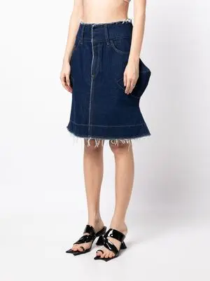 Paula Canovas Del Vas Denim Skirt