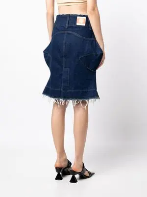 Paula Canovas Del Vas Denim Skirt