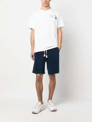 MC2 SAINT BARTH Logo-embroidered Track Shorts