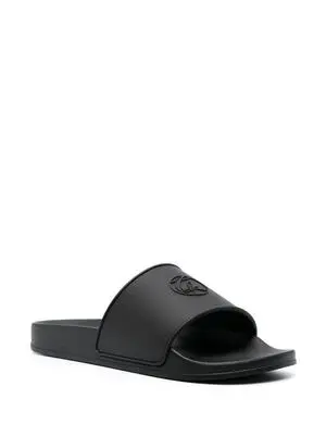 GIULIANO GALIANO Shark Embossed Logo Slides