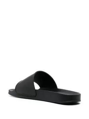 GIULIANO GALIANO Shark Embossed Logo Slides