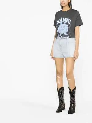 IRO PARIS Ranou Denim Shorts