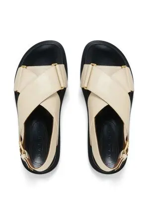 Marni Fussbett Sandals - Neutrals
