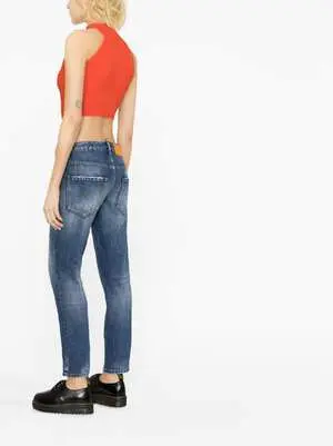 Dsquared2 Patch-detail Denim Jeans