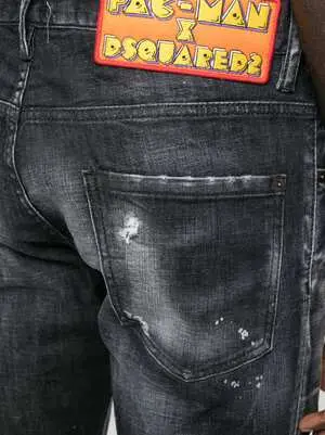 Dsquared2 Distressed Slim-cut Jeans