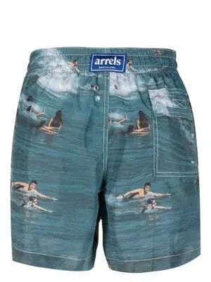 ARRELS BARCELONA X Yosigo Olas Swim Shorts