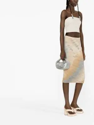 Off-White Tie-dye Pencil Skirt