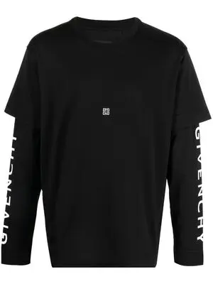 Givenchy Layered Logo-print T-shirt