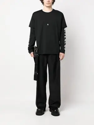Givenchy Layered Logo-print T-shirt