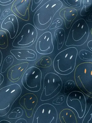 ARRELS BARCELONA Smiley Graphic-print Swim Shorts