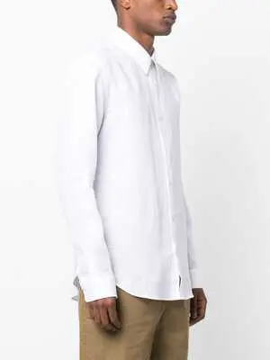 Orlebar Brown Giles Long-sleeve Linen Shirt