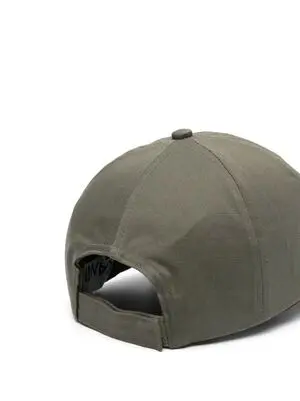 GANNI Logo-embroidered Cotton Cap