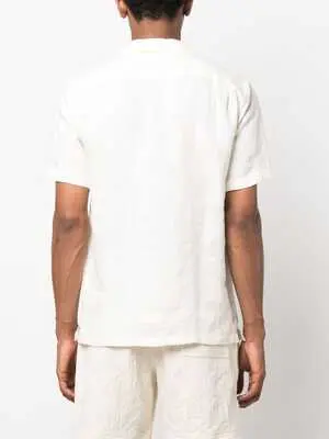 Orlebar Brown Hibbert Short-sleeve Linen Shirt