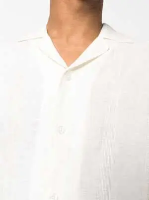 Orlebar Brown Hibbert Short-sleeve Linen Shirt