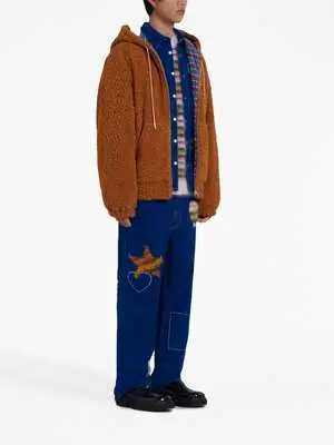 Marni Striped Mohair-blend Jumper - Pink