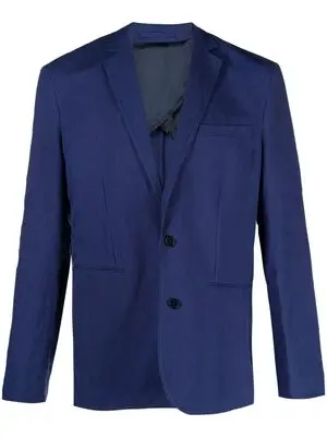 Orlebar Brown Single-breasted Silk Blazer - Blue