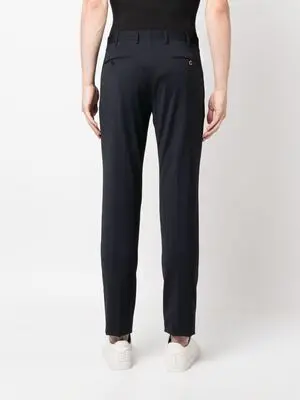 PT TORINO Mid-rise Slim-fit Trousers - Blue