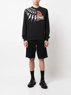 Neil Barrett Graphic-print Cotton Sweatshirt